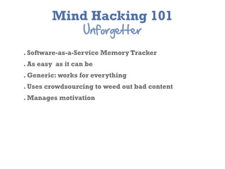 Mind Hacking 101 | PDF