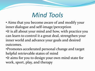 Mind Management & Mind Management Tools and Techniques | PPTX