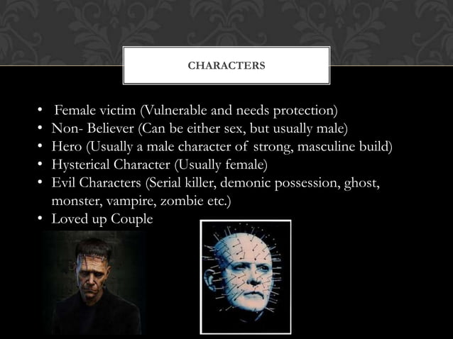 Horror Film Genre Convention | PPTX | Horror | Genres