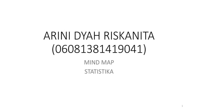Mind map (Statistika) | PDF