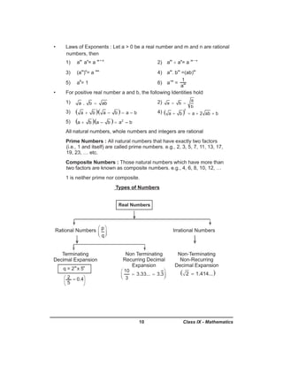 Class 9th mind maps maths all chapters pdf | PDF