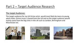 Mind map and target audience | PPT