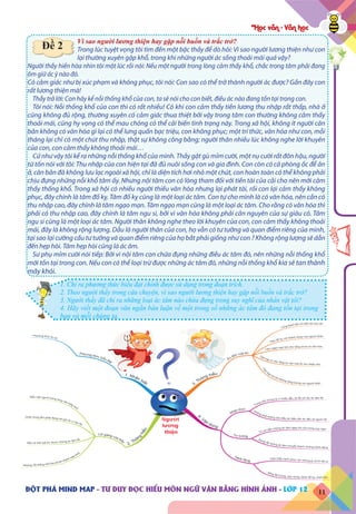 Mind map lop 12 doc thu | PDF