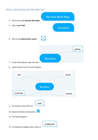 Make a Mind Map with Mindmeister | PDF