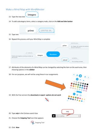Make a Mind Map with Mindmeister | PDF