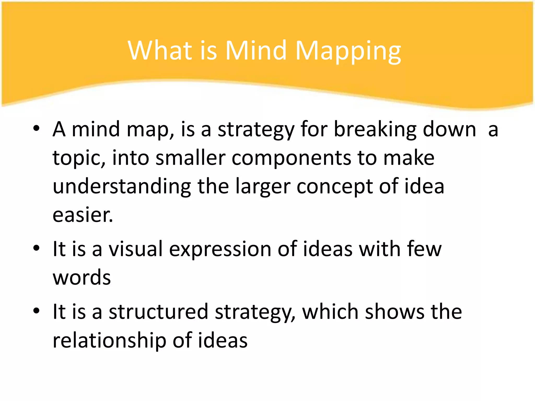 Mind mapping | PPTX | Technology & Computing