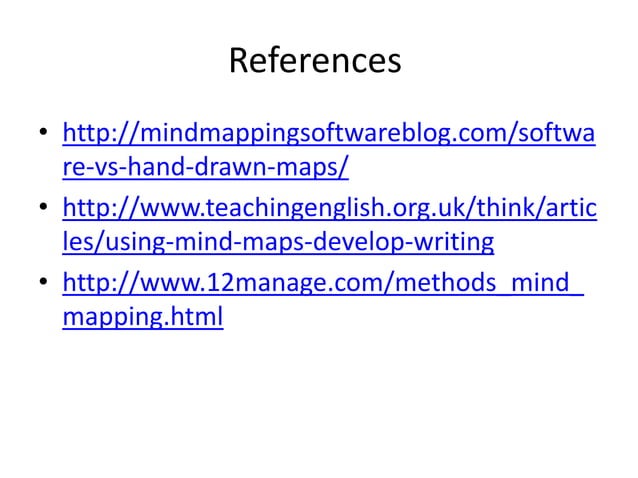 Mind mapping | PPTX | Technology & Computing