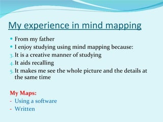 Mind Mapping for Pharmacy Education and Practice | PPT