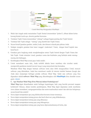 Mind mapping | DOCX