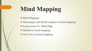 Mind mapping | PPT