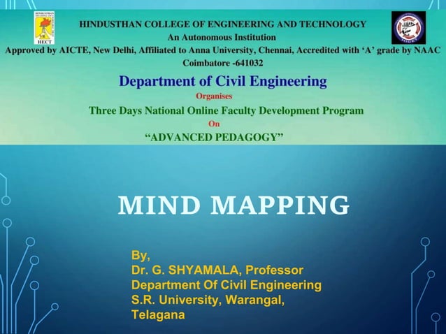 Mind mapping - learning tool | PPT