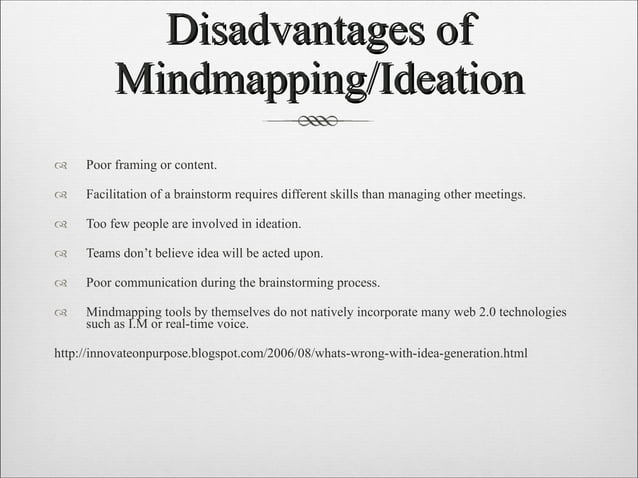 Mind Mapping Ideation Final | PPT