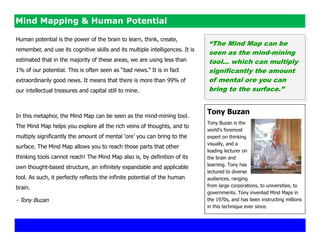 Mind mapping and human potential | PDF | Geography | Science