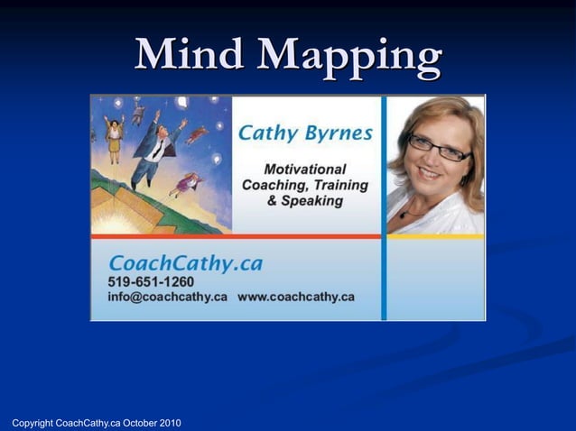 Coach Cathy: Mind Mapping | PPT