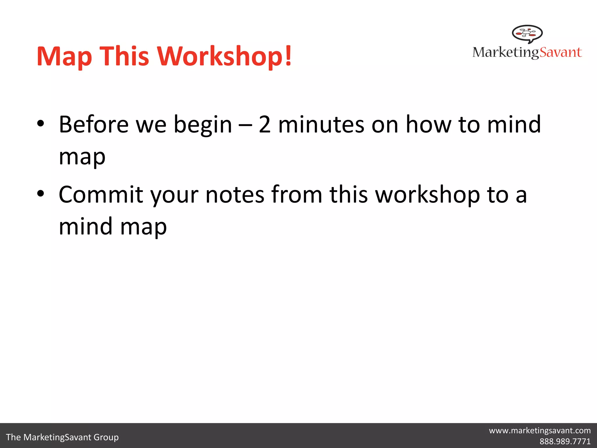 Mind Mapping Workshop | PDF