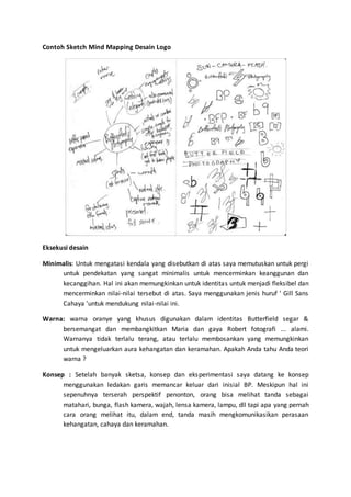 Mind mapping moodboard | DOCX