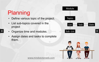Mind mapping for project work | PPTX