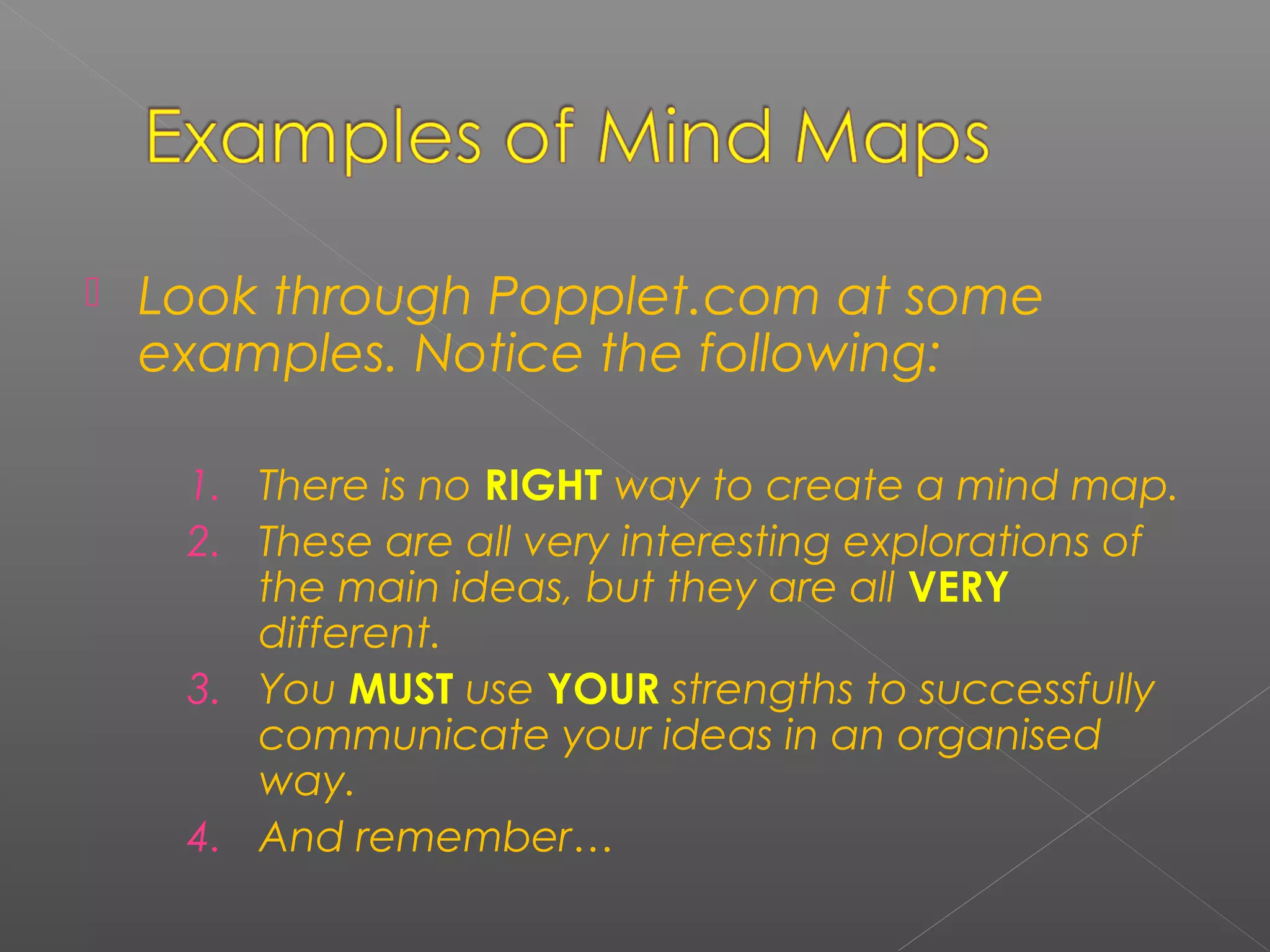 Mindmap Powerpoint (Poppler) | PPT