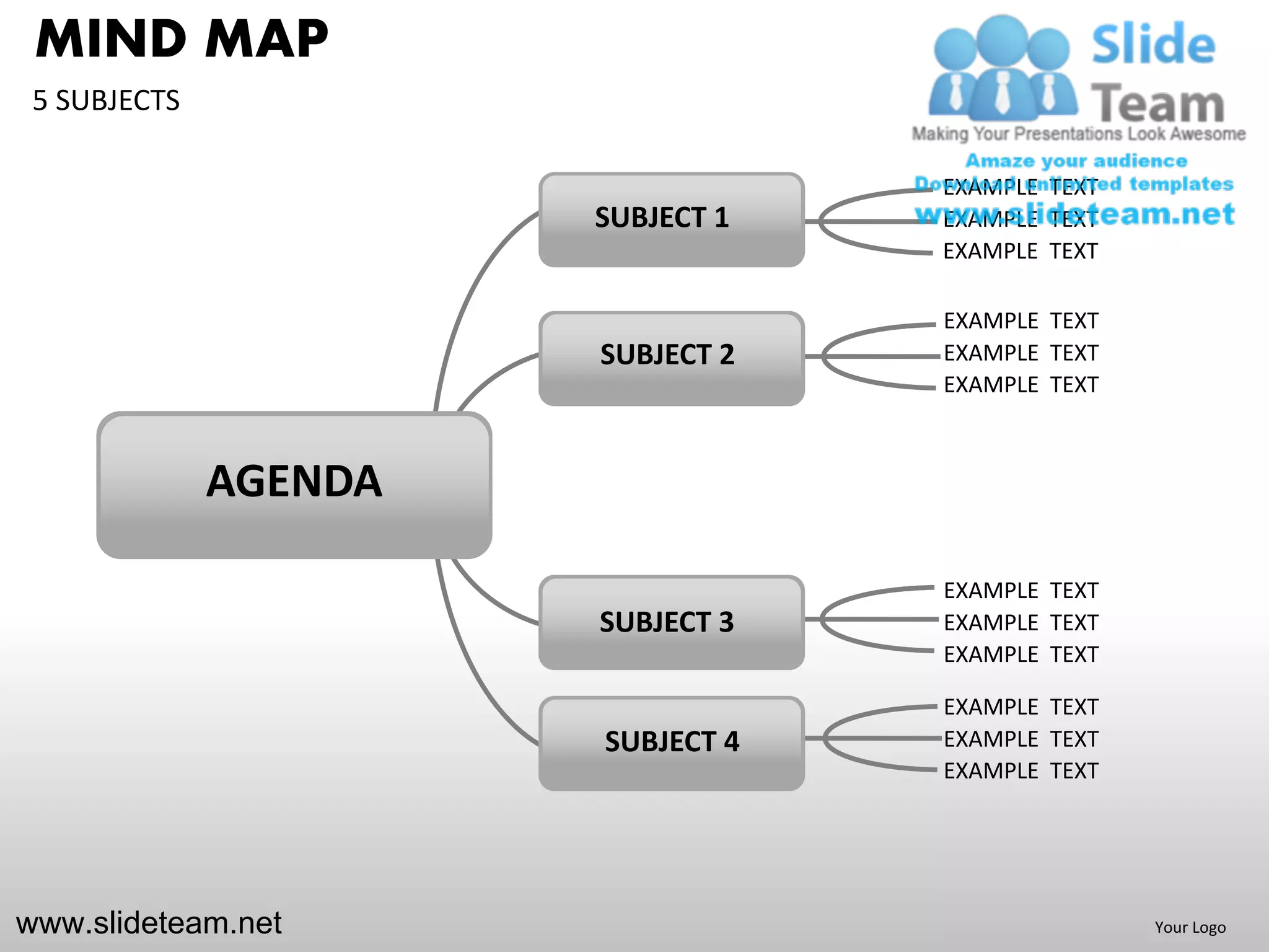 Mind map powerpoint presentation slides. | PDF | Technology & Computing