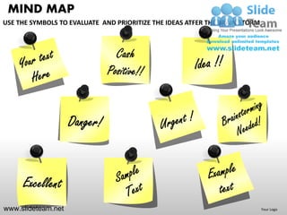 Mind map powerpoint presentation slides. | PDF | Technology & Computing