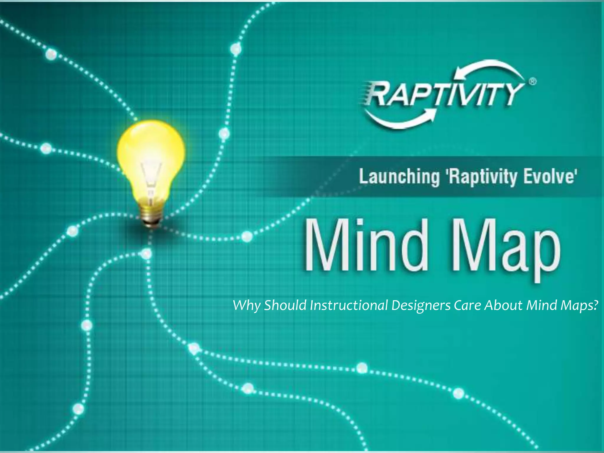 Raptivity Launching ‘Raptivity Evolve’ Mind Map. Why Should ...