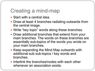 Mind maps applications and benefits | PPSX