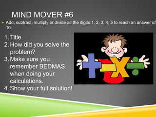 Mind mover 1 to 7 | PPTX