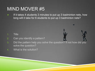 Mind mover 1 to 7 | PPTX