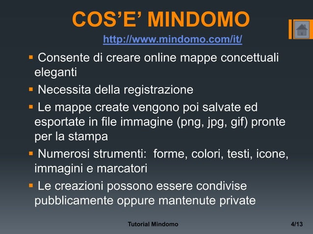 Tutorial Mindomo | PPSX | Technology & Computing