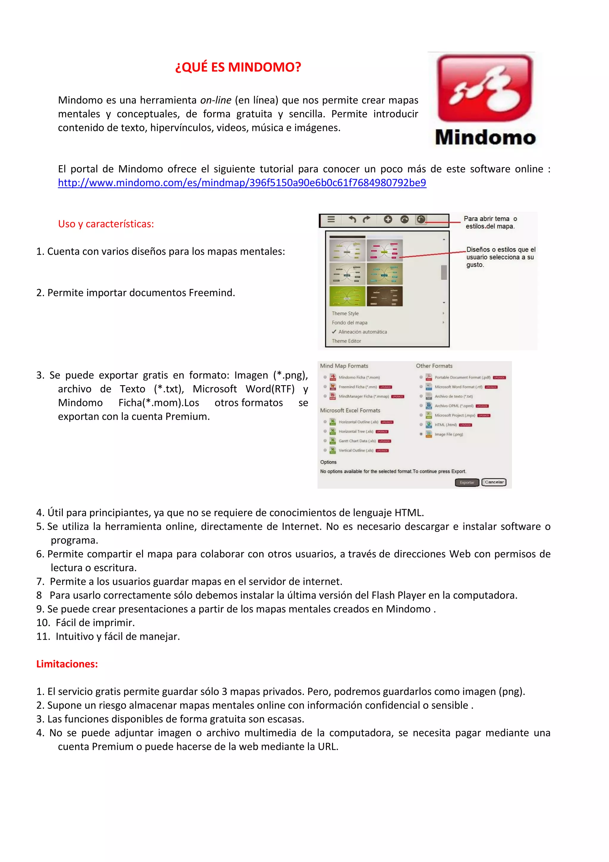 Mindomo | PDF | Computing | Technology & Computing