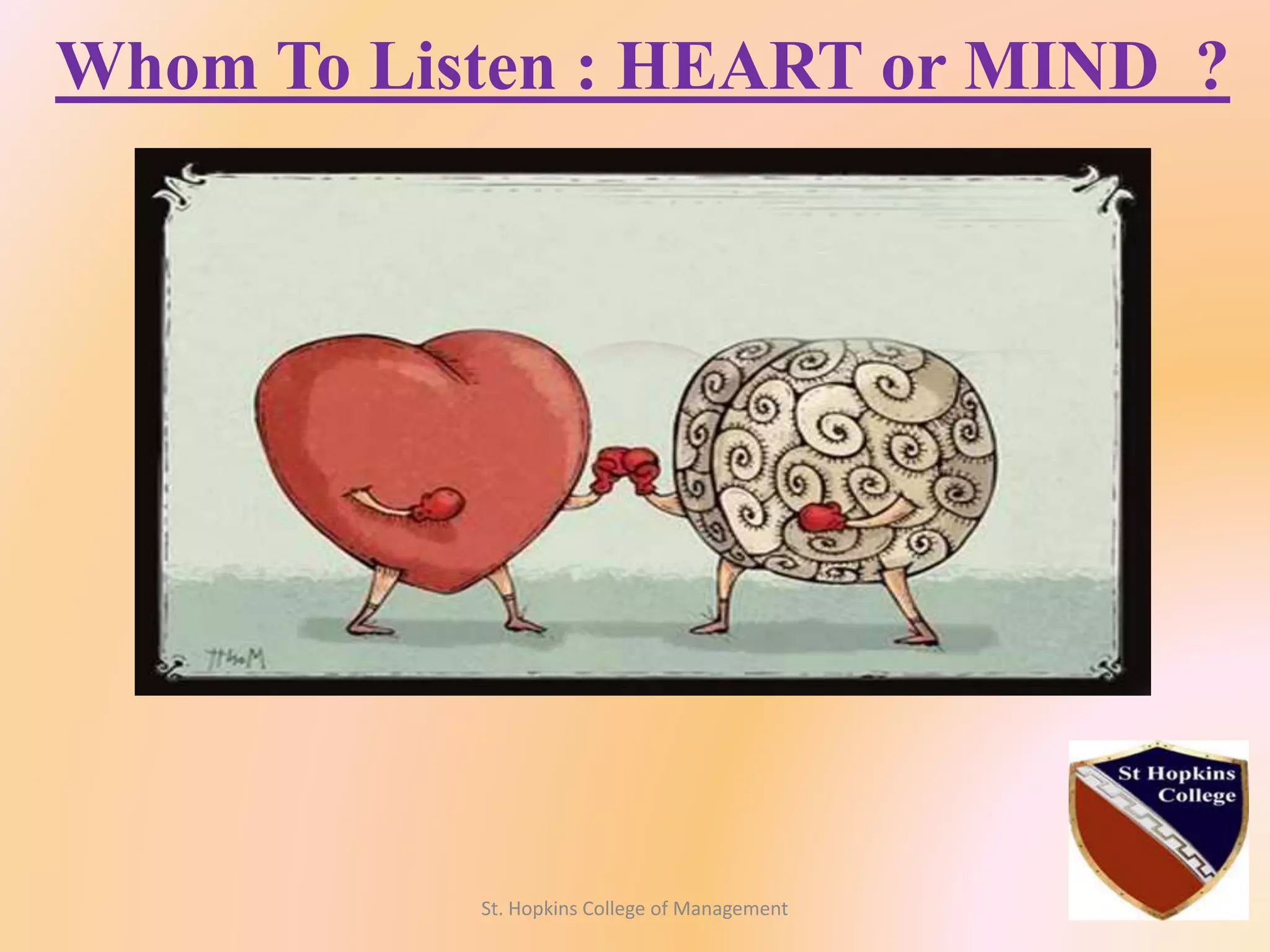 Mind or heart | PPTX