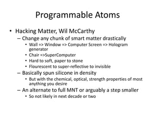 Mind over matter | PPTX | Chemistry | Science