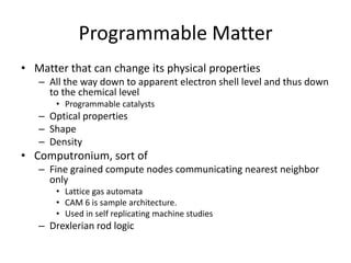 Mind over matter | PPTX | Chemistry | Science
