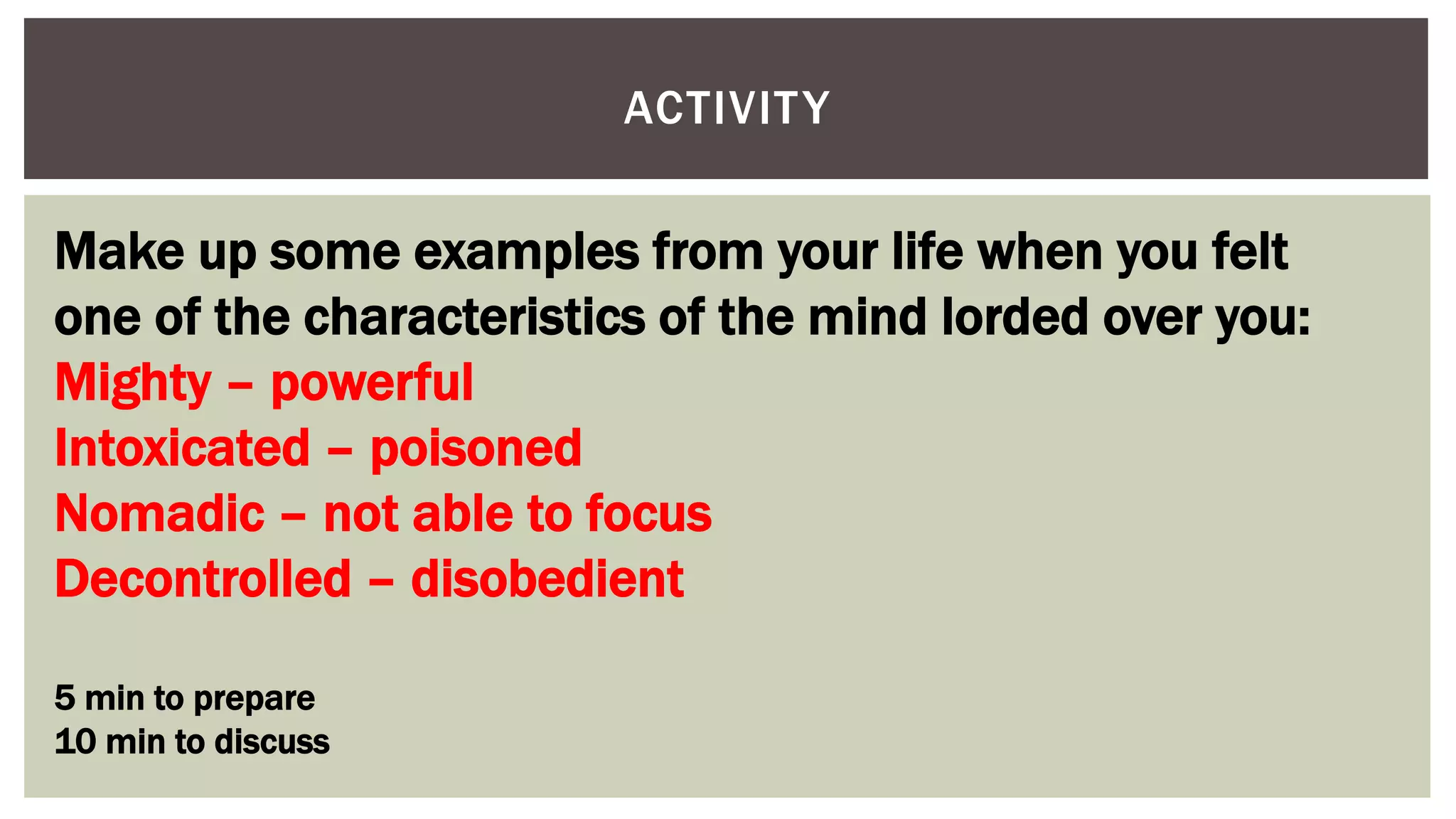 Mind Power and its Development | PPTX