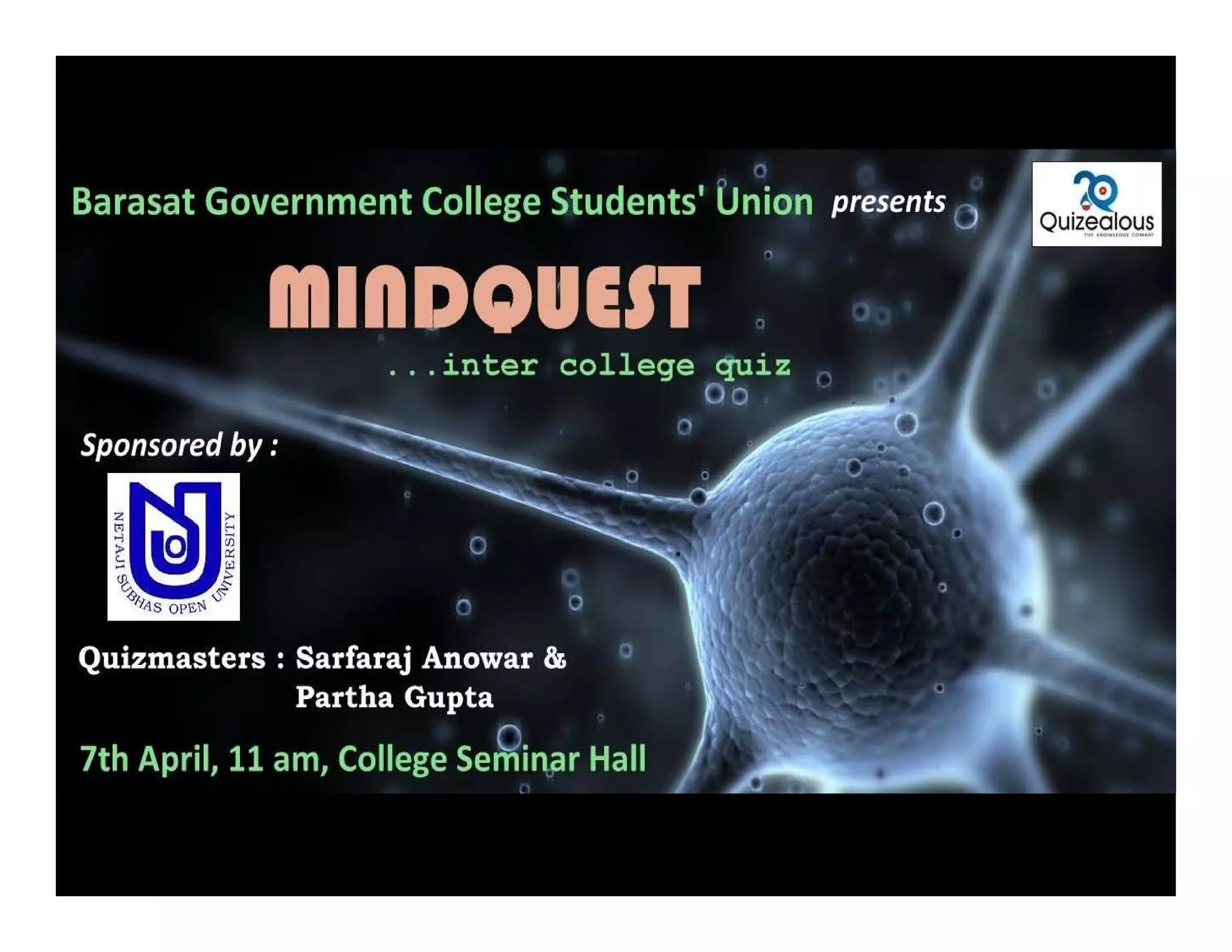 Mindquest - Inter College Quiz | PDF