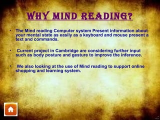 Mind reading | PPT