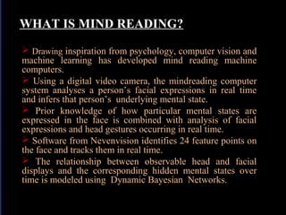 Mind reading computer | PPT