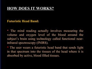 Mind reading computer | PPT