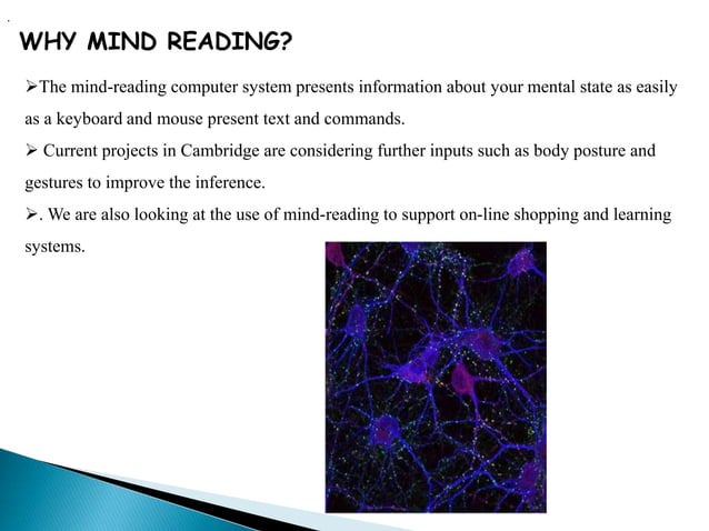 Mind reading computer | PPTX