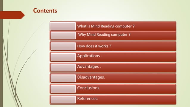 Mind reading computer | PPT