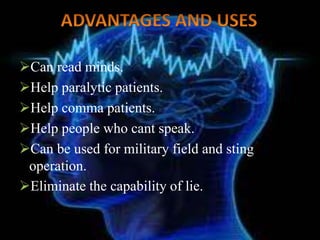 Mind Reading Computer | PPTX