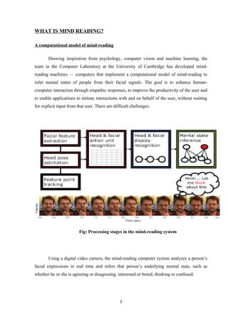 Mind reading computer report | DOC