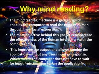 Mind reading computers | PPTX
