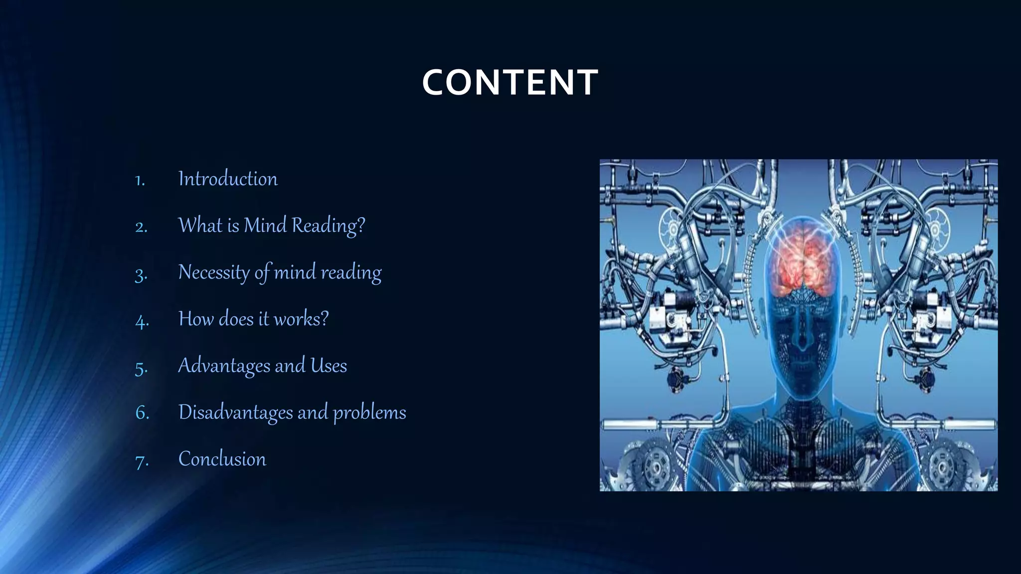 Mind reading computers | PPTX