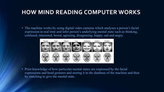 Mind reading computers | PPTX