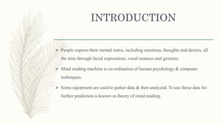 Mind reading computers | PPT