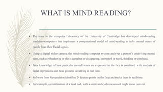 Mind reading computers | PPT