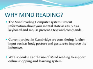 Mind reading computer | PPT