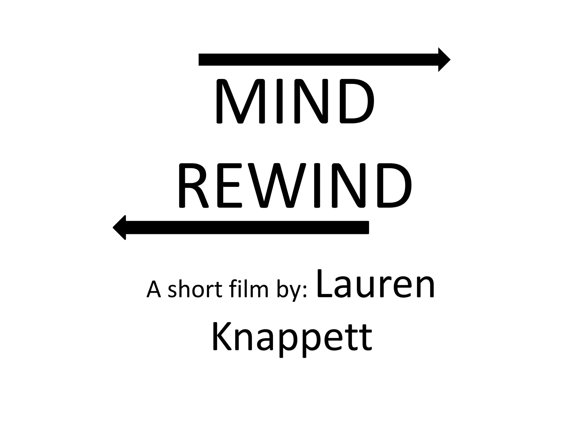 Mind rewind presentation | PPT