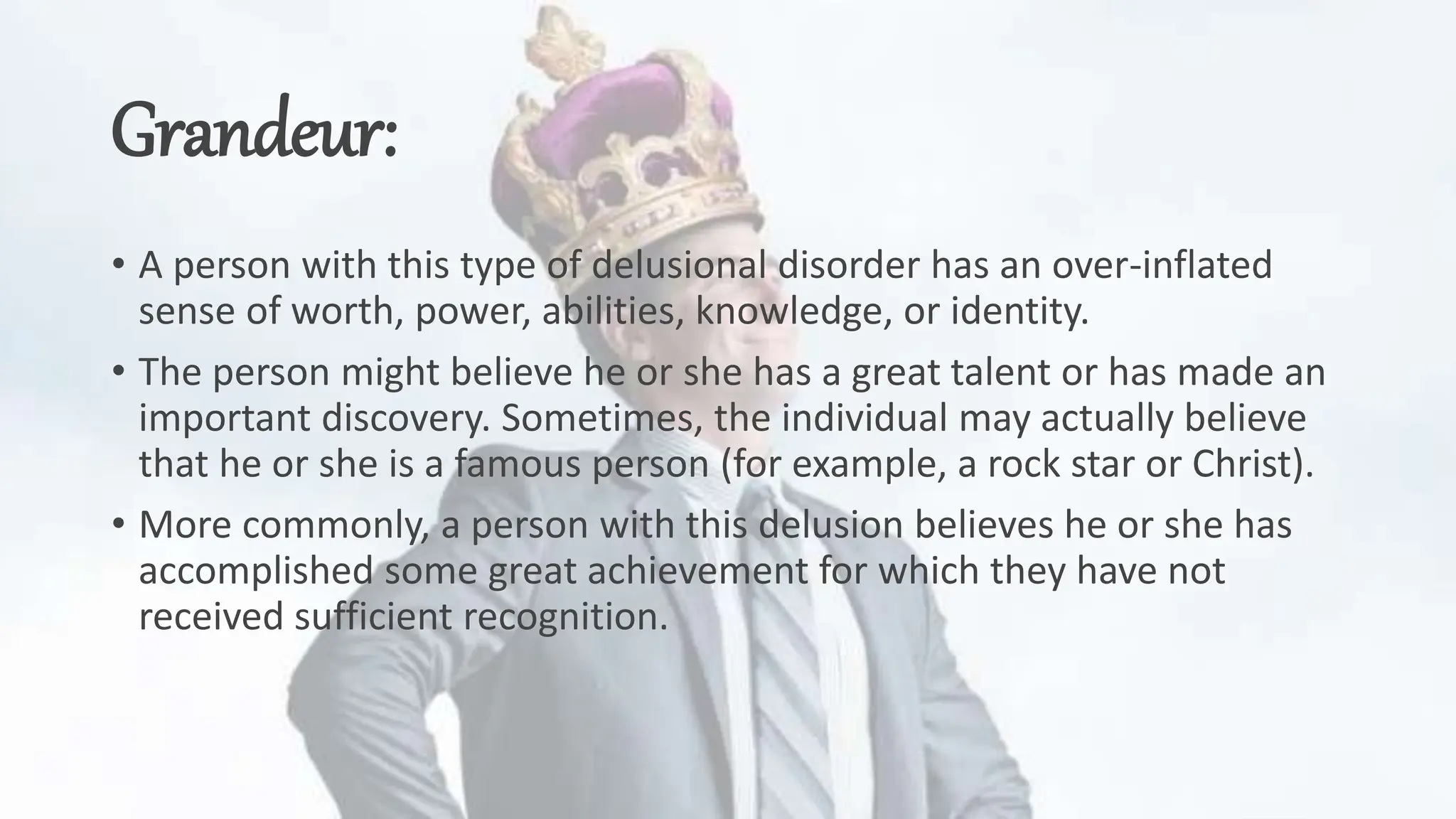 MIND RUBRIC - delusion with types of delusion | PPTX